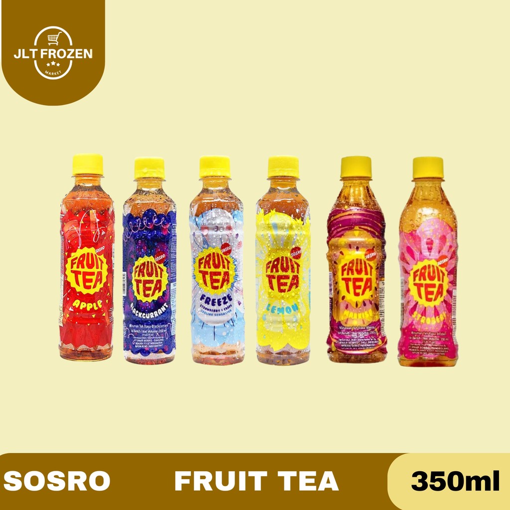 Jual Fruitea Sosro / Minuman Fruit Tea / Apel / Blackcurant / Freeze ...