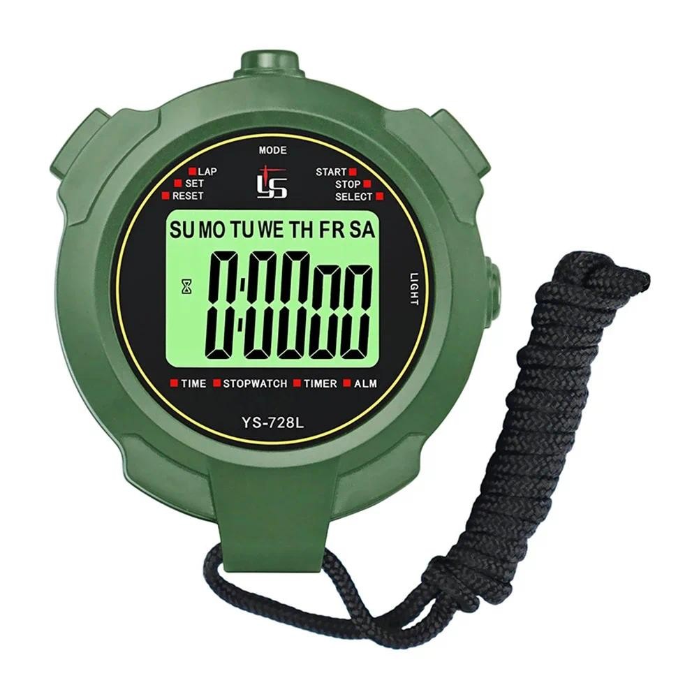 Jual Classic Waterproof Digital Stopwatch Professional LCD Display ...