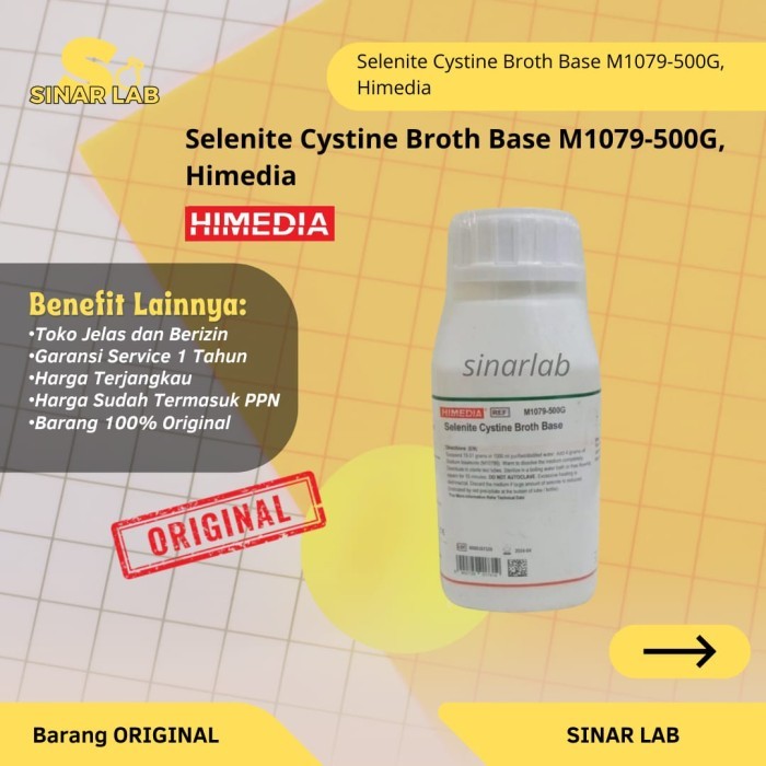 Jual Selenite Cystine Broth Base M1079-500G, Himedia | Shopee Indonesia