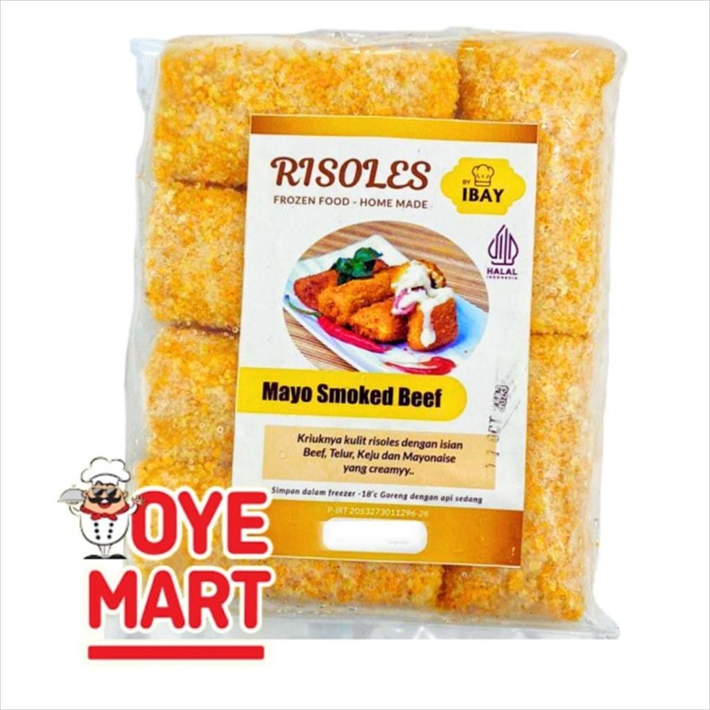 Jual IBAY RISOLES MAYO SMOKED BEEF ISI 6/MAYO DAGING SAPI ASAP/FROZEN ...
