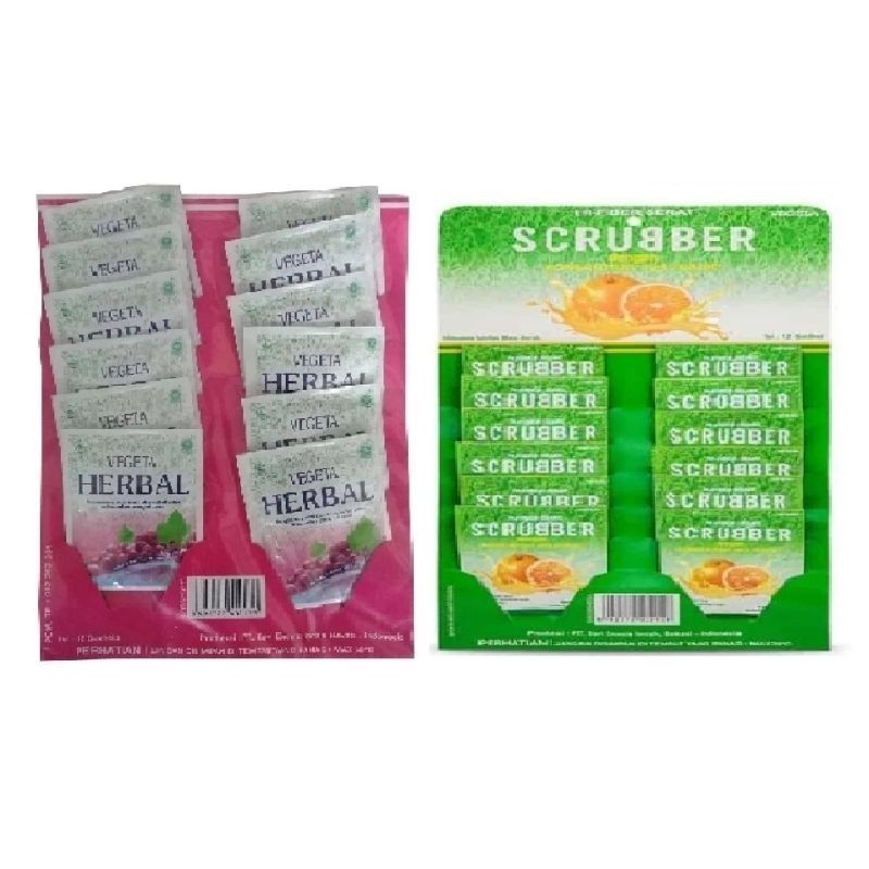 Jual VEGETA HERBAL & VEGETA JERUK SCRUBBER(Membantu Melancarkan BAB ...