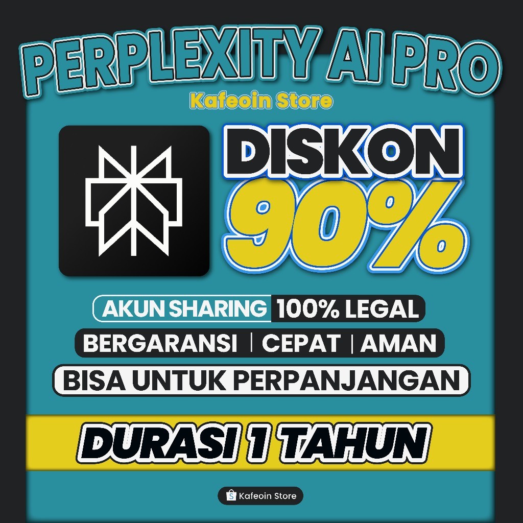 Jual Preplexity AI Pro 1 Tahun - Akun Sharing | Shopee Indonesia
