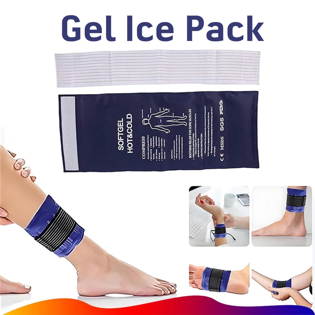 Jual Hot and Cold Pack Gel / Alat Kompres Panas Dingin /Gel Ice Pack ...