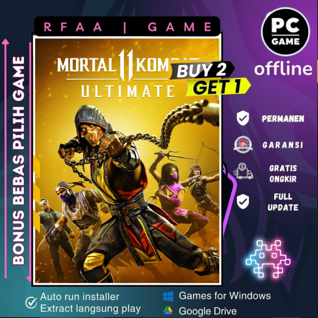 Jual MORTAL KOMBAT 11 ULTIMATE EDITION | GAME PC - LAPTOP - DL | Shopee Indonesia