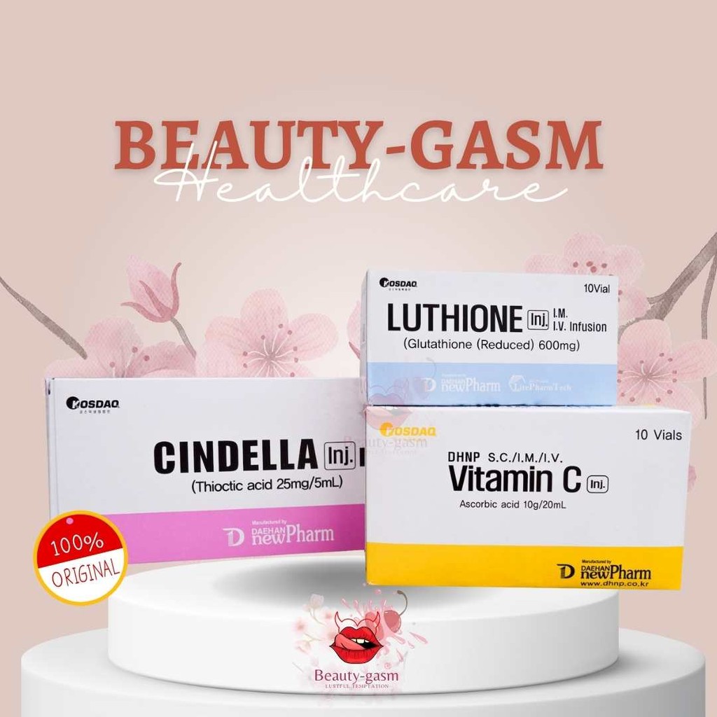 Jual 5 Set & Box Cindella 600mg | Cindella 1200mg | Snow White Cindella ...