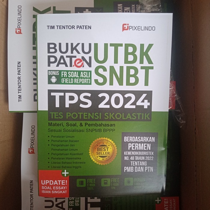 Jual Buku Paten UTBK SNBT TPS 2024 | Shopee Indonesia