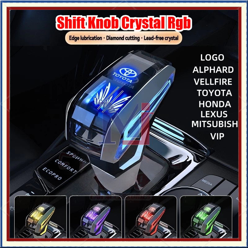 Jual [COD] Shift Knob Crystal Rgb Toyota Shift Knob Tuas Gigi Kristal ...