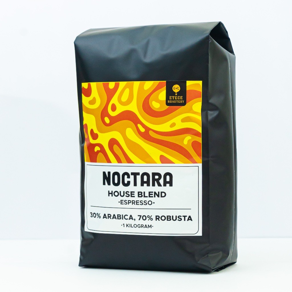 Jual Kopi House Blend ETECE NOCTARA 70% Robusta 30% Arabica (biji/bubuk ...