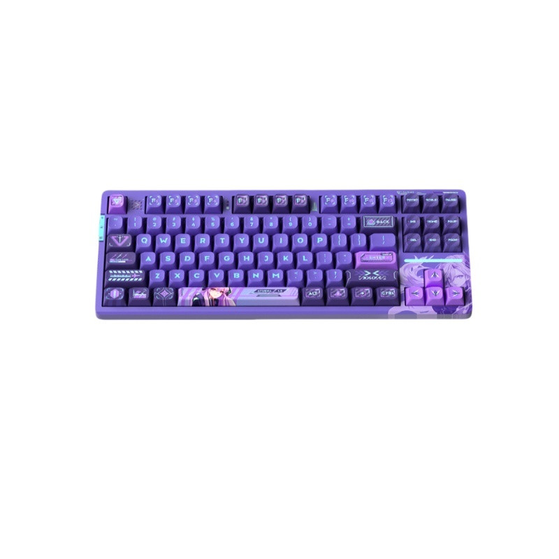 Jual V87 Pro Gaming Mechanical Wireless Keyboard Bluetooth Type-C ...