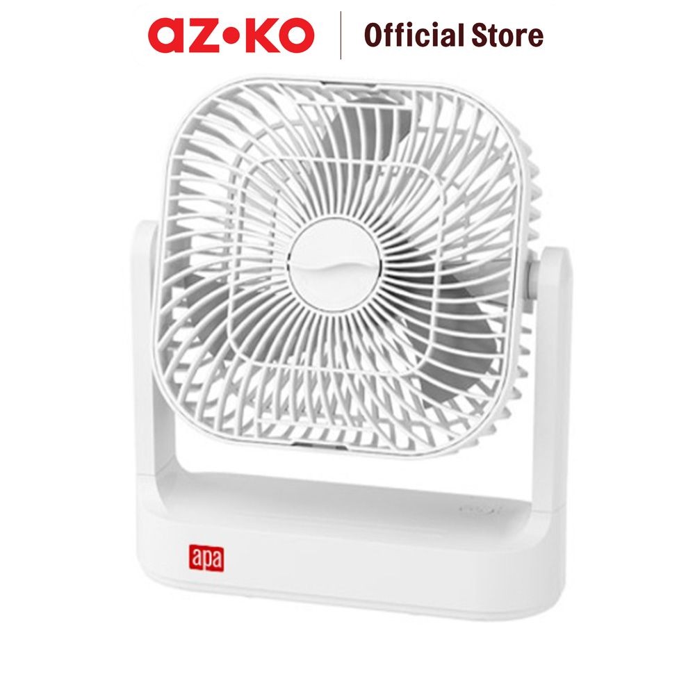 Jual AZKO Apa Kipas Angin Meja 2in1 6 watt - Putih Desk Fan Penyejuk ...