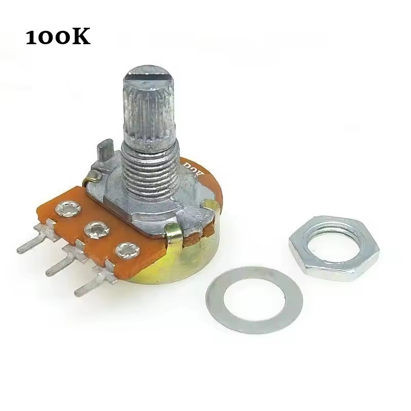 Jual POTENSIOMETER MONO LINEAR POTENSIO METER 5K 10K 50K 100K 3 KAKI ...