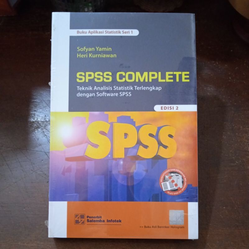 Jual Buku SPSS Complete Teknik Analisis Statistik Terlengkap dengan ...