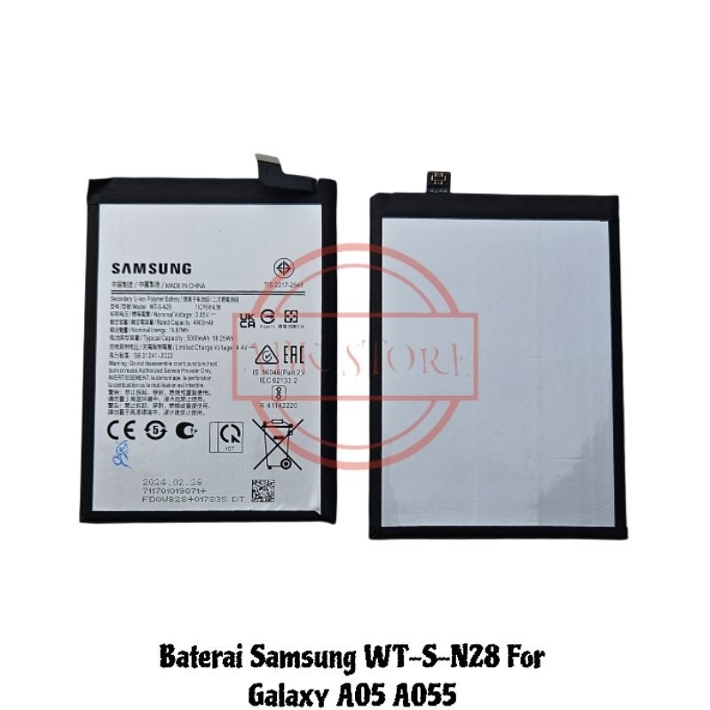 Jual Baterai Battery WT-S-N28 For Samsung A05 A055F Original | Shopee ...