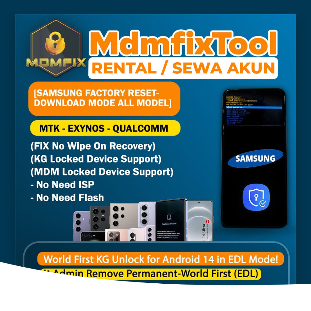Jual SEWA MDM FIX TOOL | RENTAL AKUN MDMFIX TOOL | Shopee Indonesia
