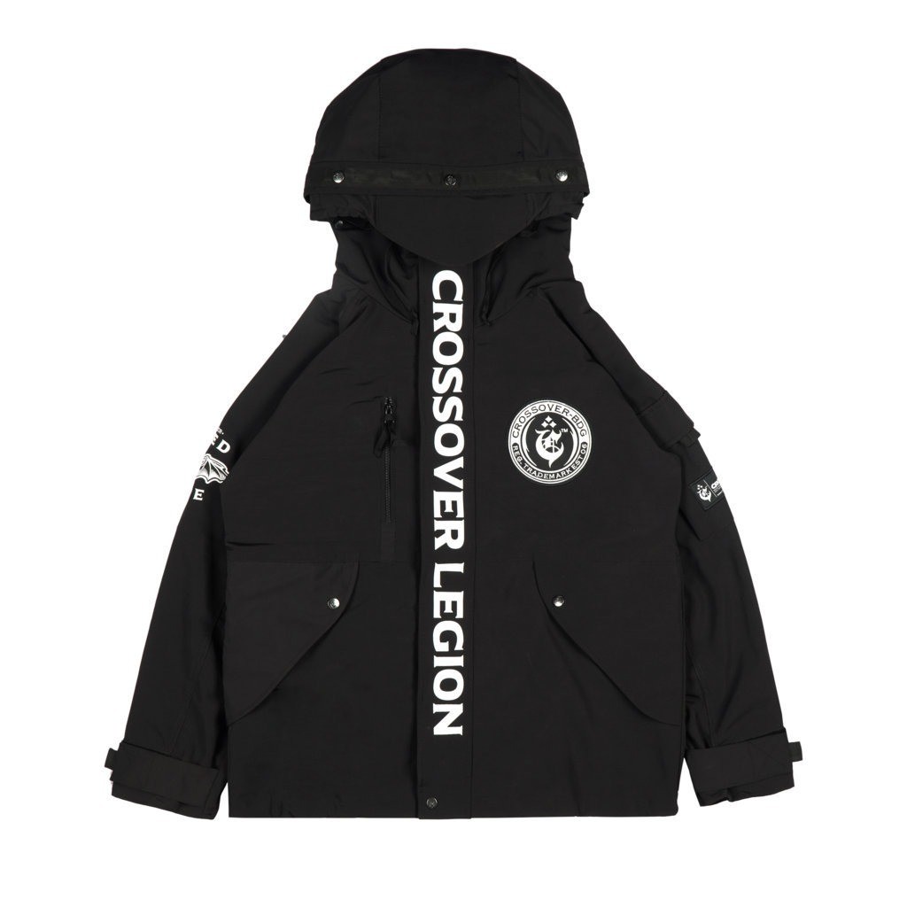 Jual PARKA JACKET CROSSOVER “INKED TRIBE” BLACK | Shopee Indonesia