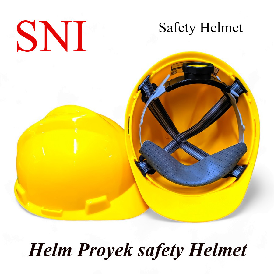 Jual Helm Proyek Safety Helmet Orange Kuning Biru Putih Merah Hijau ...