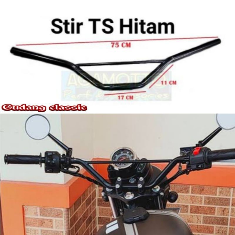 Jual Stang TS 125 Stir Palang Trail Vintage DT YT Tracker Scrambler ...