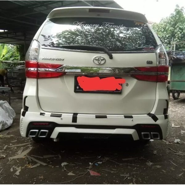 Jual BODY KIT BODYKIT TOYOTA GRAND NEW AVANZA 2019 yy AVANSA | Shopee ...