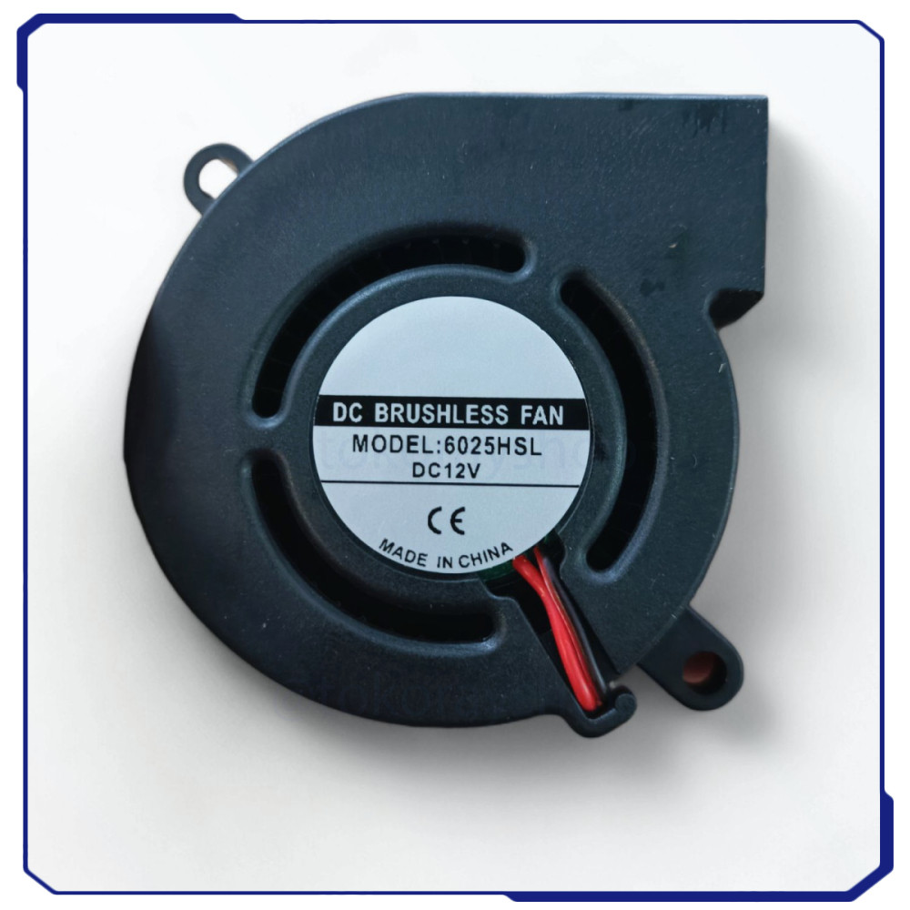 Jual Kipas Printer 3D Cooling Fan Hydraulic Turbine Blower - 6025HSL ...