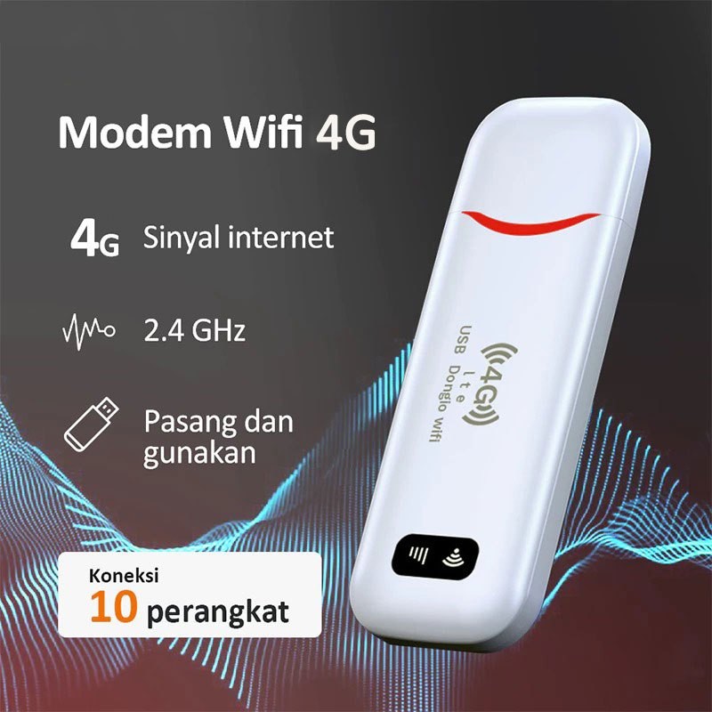 Jual 4G LTE WiFi Portable - Modem USB 150Mbps Dual Fungsi Router ...