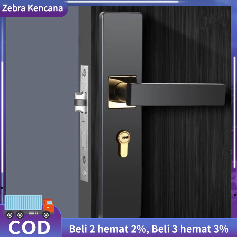 Jual Gagang Pintu Gaya Eropa/ Pegangan pintu/Door Handle set / Gagang ...