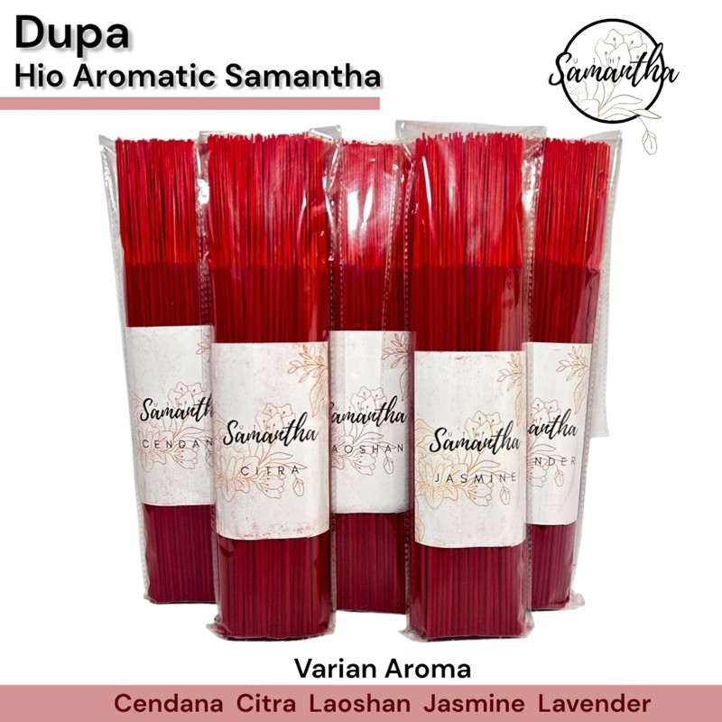 Jual Dupa Hio Isi 50 Stik Wangi Aromaterapi Merah 39cm Dupa Aroma Untuk ...
