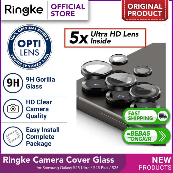 Jual Ringke Lens Protector Samsung Galaxy S25 Ultra / S25 Plus Anti ...