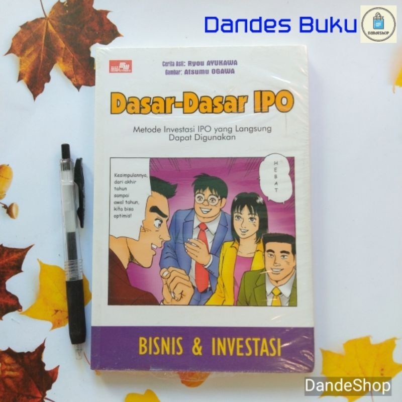 Jual Dasar Dasar IPO - Buku metode investasi Ipo yang langsung dapat ...