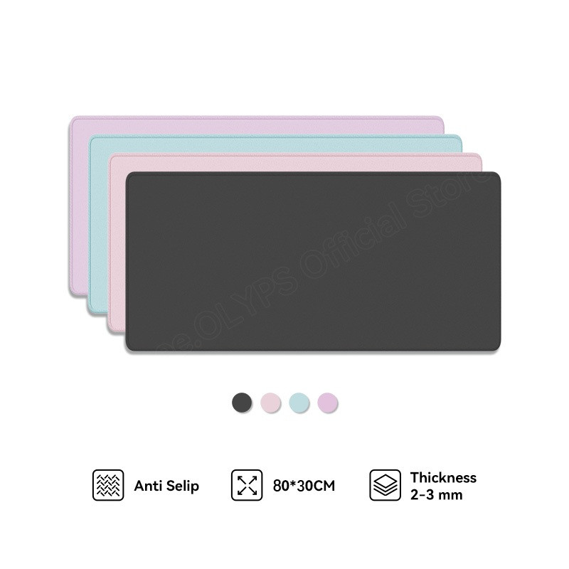 Jual Extra Large Solid Color Mouse Pad | Gaming Mouse Pad | Non-Slip ...