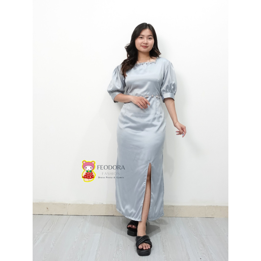 Jual Turun Harga !!! DRESS CRYSTAL / dress pesta premium / gaun pesta ...
