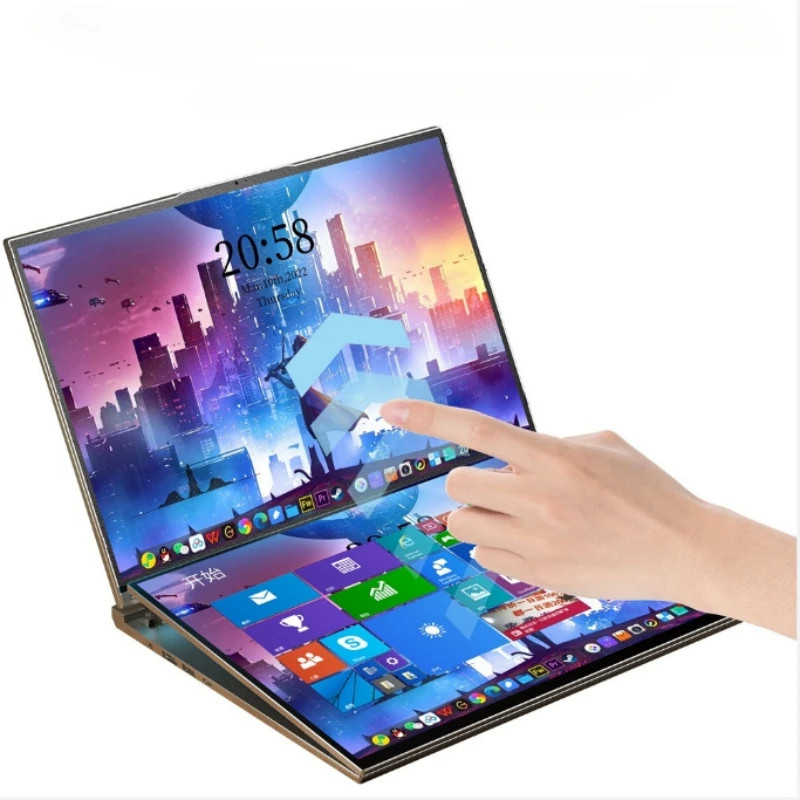 Jual Intel I7-1260P/I5-12450H DS16 Dual 16 Inch Touch Screen Notebook ...