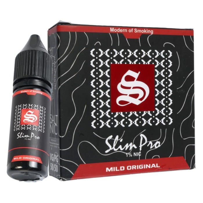 Jual Liquid Vape Slim Pro Mild Original Saltnic 10MG Pack 4x15ML By ...