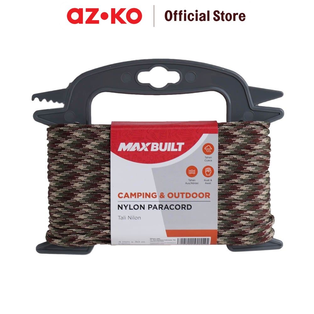 Jual AZKO Maxbuilt Tali Nilon Paracord Maxbuiltuilt 4 Mm X 30 mtr ...