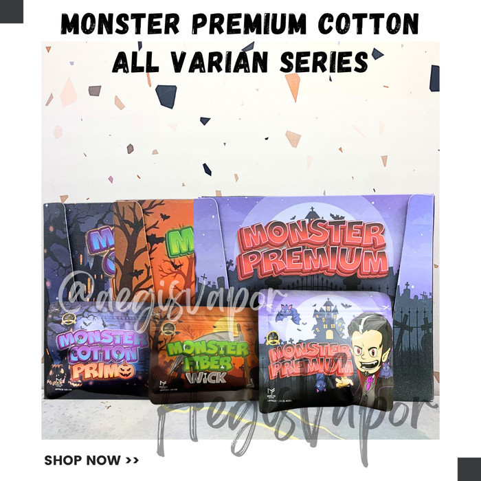 Jual KAPAS MONSTER ORGANIK COTTON | Shopee Indonesia
