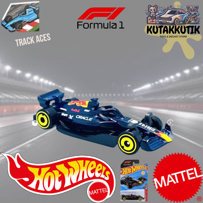 Jual Hotwheels Mobil Balap Formula One F1 Oracle Red Bull Racing Lot C ...