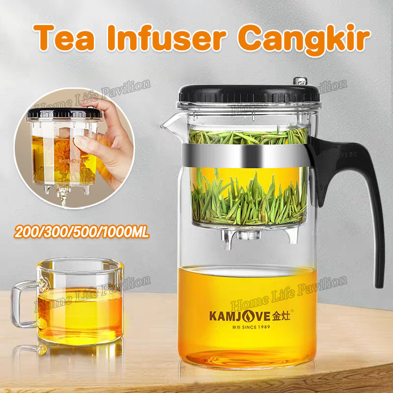 Jual Tea Infuser Cangkir Teko Gelas Cangkir Teapot Coffee Brewer Tea ...