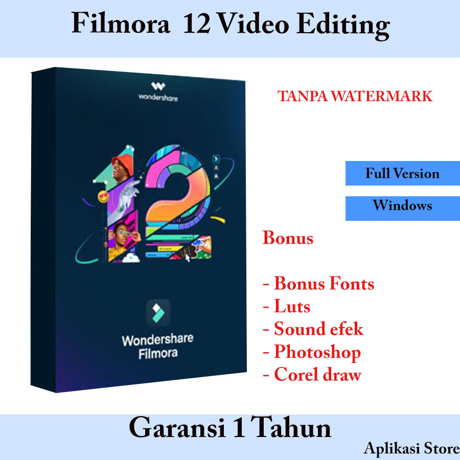 Jual Filmora 12 Video Editor Full Version Aktif Selamanya | Shopee ...