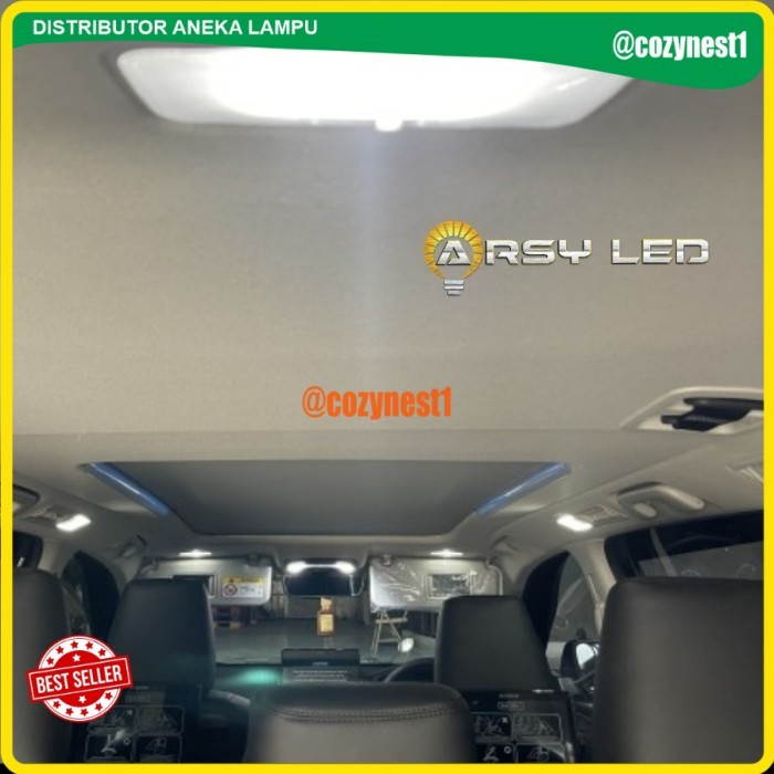 Jual (ALT) ARSY LED Lampu Plafon Kabin LED Mobil Innova Zenix Hybrid EV ...