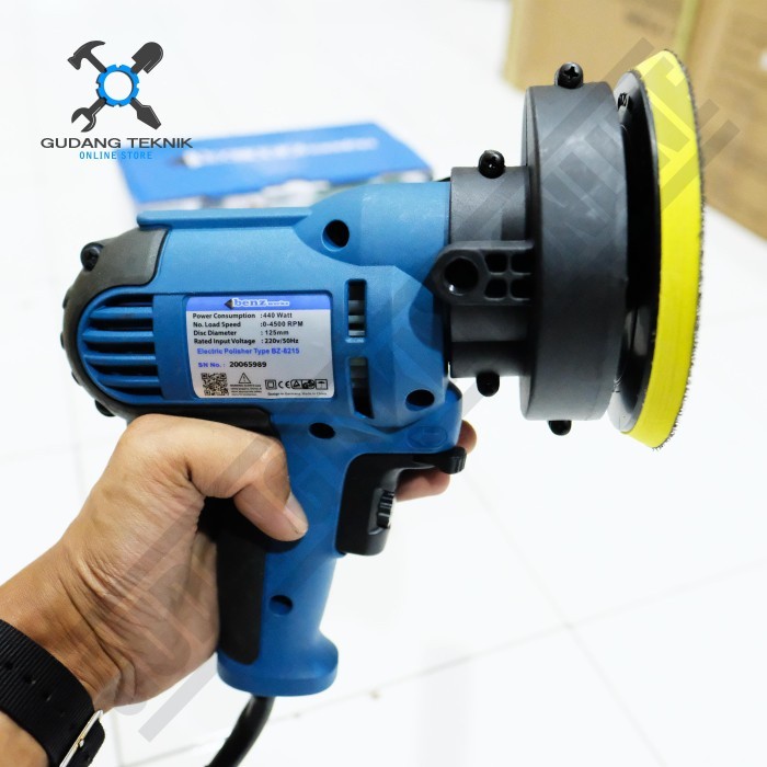 Jual MESIN POLES BZ8215 SH43 BENZ X MAILTANK Listrik Body Mobil Motor 440 Watt 600 Watt 5 ...