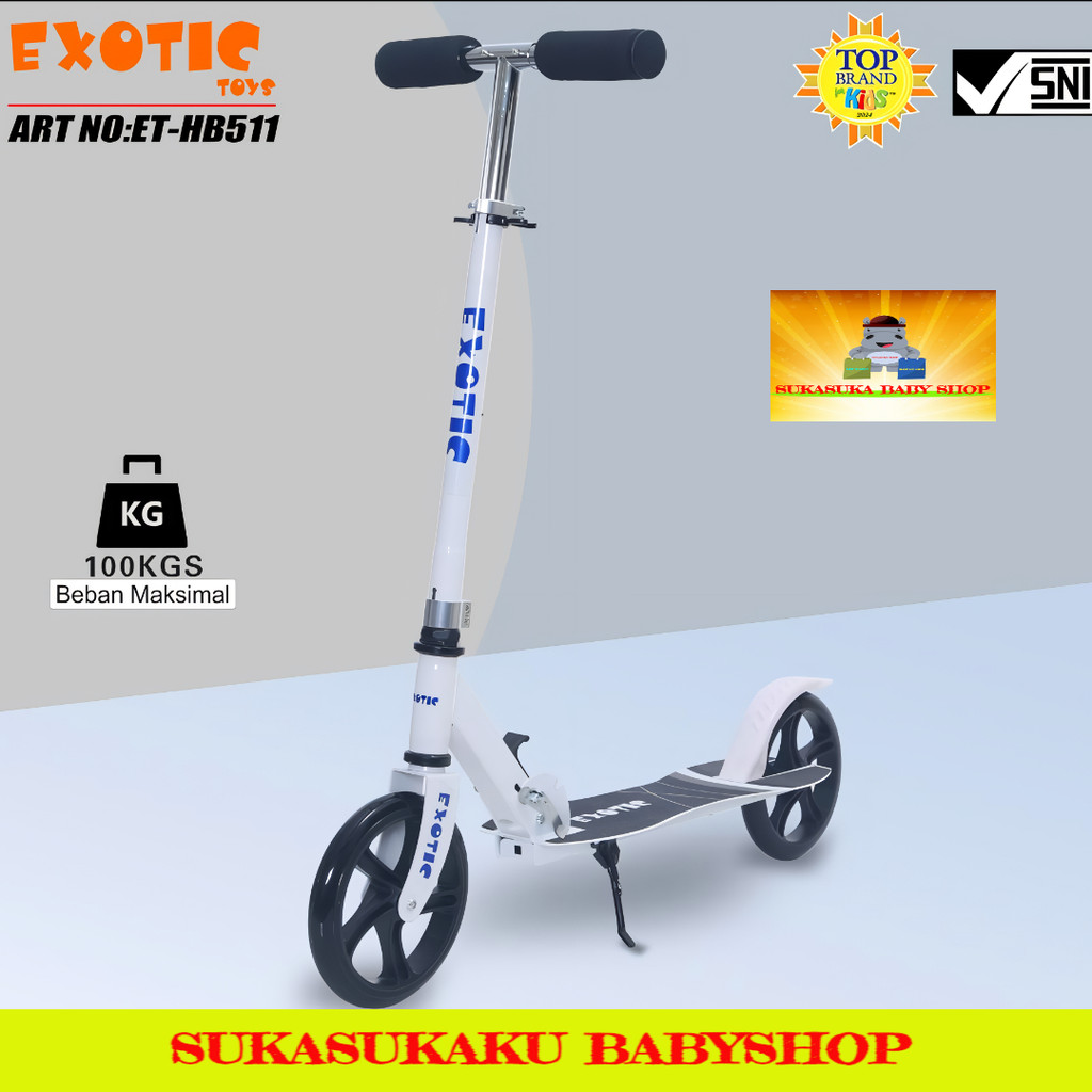 Jual Scooter Skuter Otoped EXOTIC ET HB 511 512 513 Sekuter Besi High ...