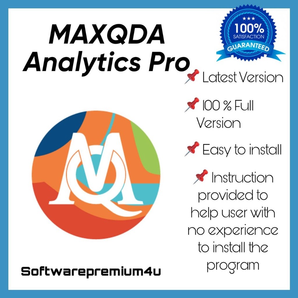 Jual 【Win/Mac】MAXQDA Analytics Pro 2023 | Qualitative Data Analysis ...