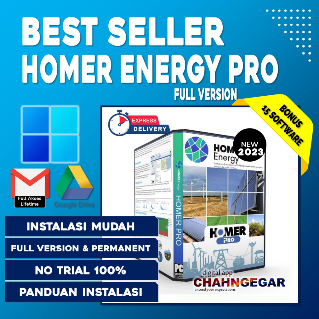 Jual Homer Pro 2024 versi 3.18.3 Full Version Software Microgrid Energy ...