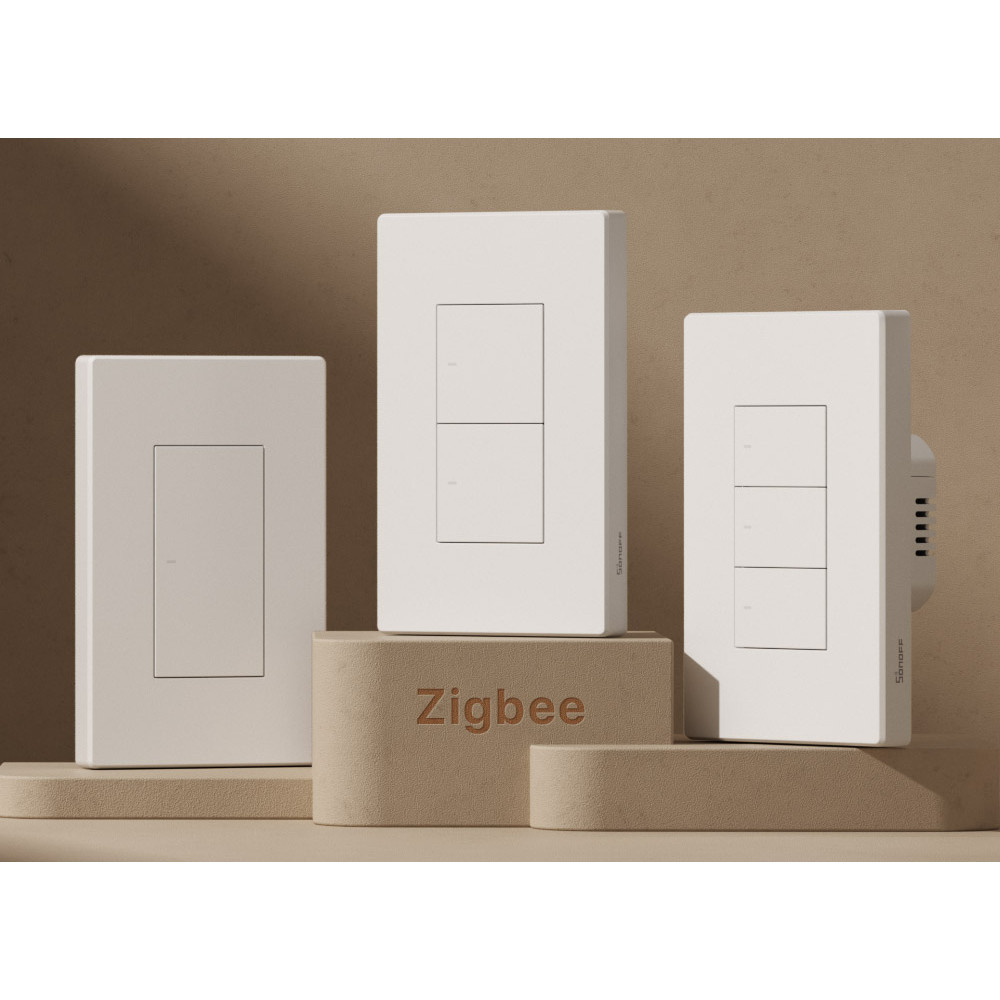 Jual SONOFF ZBM5 120 Type Zigbee 3.0 Smart Light Wall Switch ...