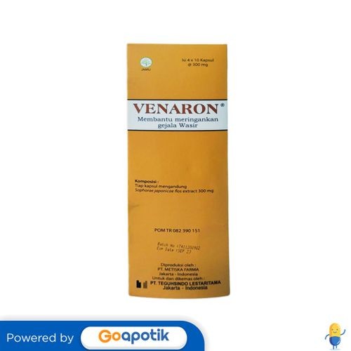 Jual Venaron Box 40 Kapsul | Shopee Indonesia