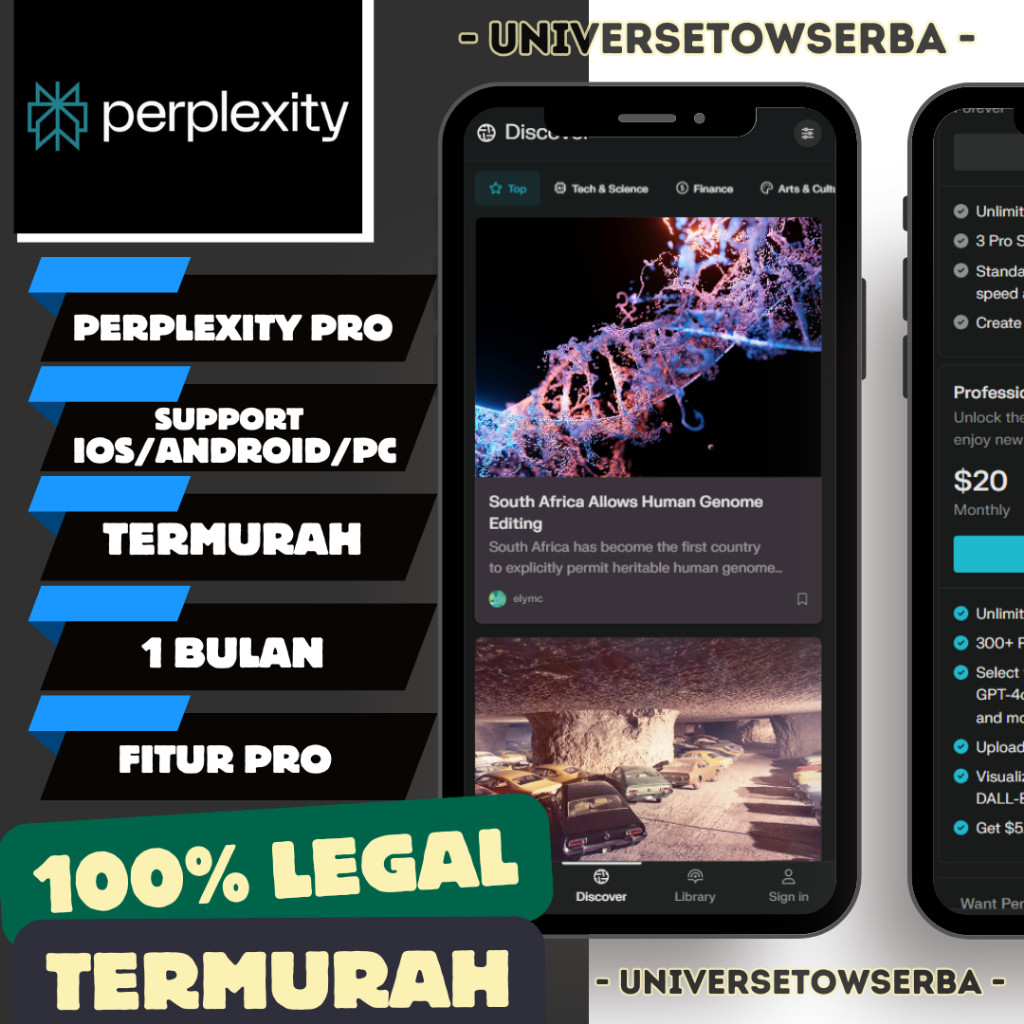 Jual PERPLEXITY Pro Premium | Full Garansi 1 Bulan | Proses Cepat ...