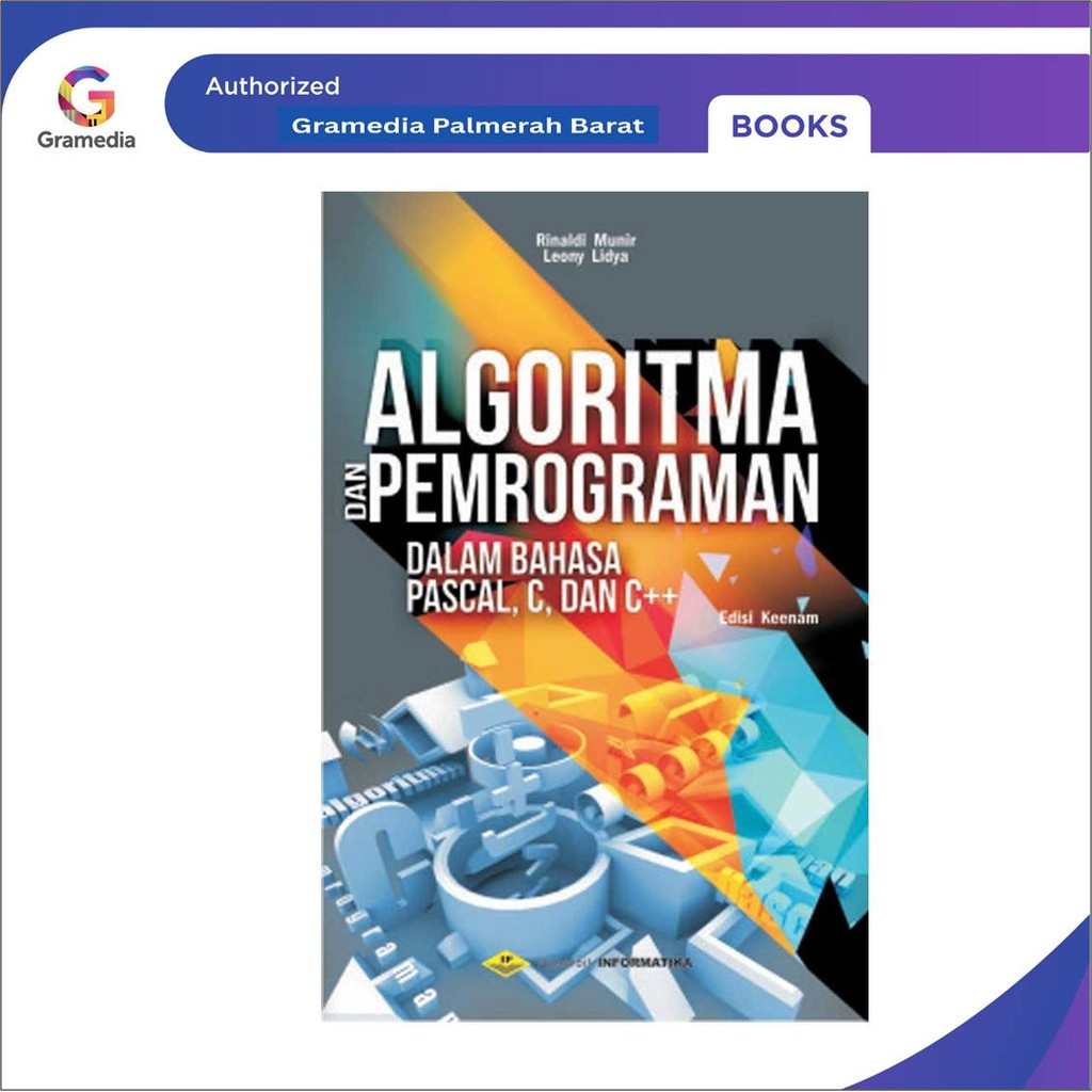 Jual Algoritma dan Pemrograman dalam Bahasa Pascal, C, Dan C++ Edisi ...