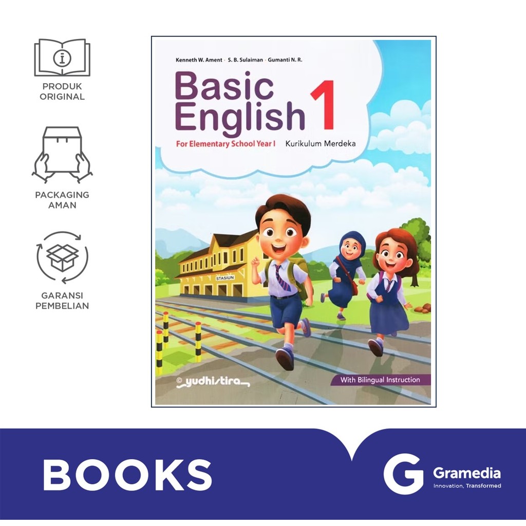 Jual Basic English 1 SD Kurikulum Merdeka ( Kenneth W. Ament, S.B ...