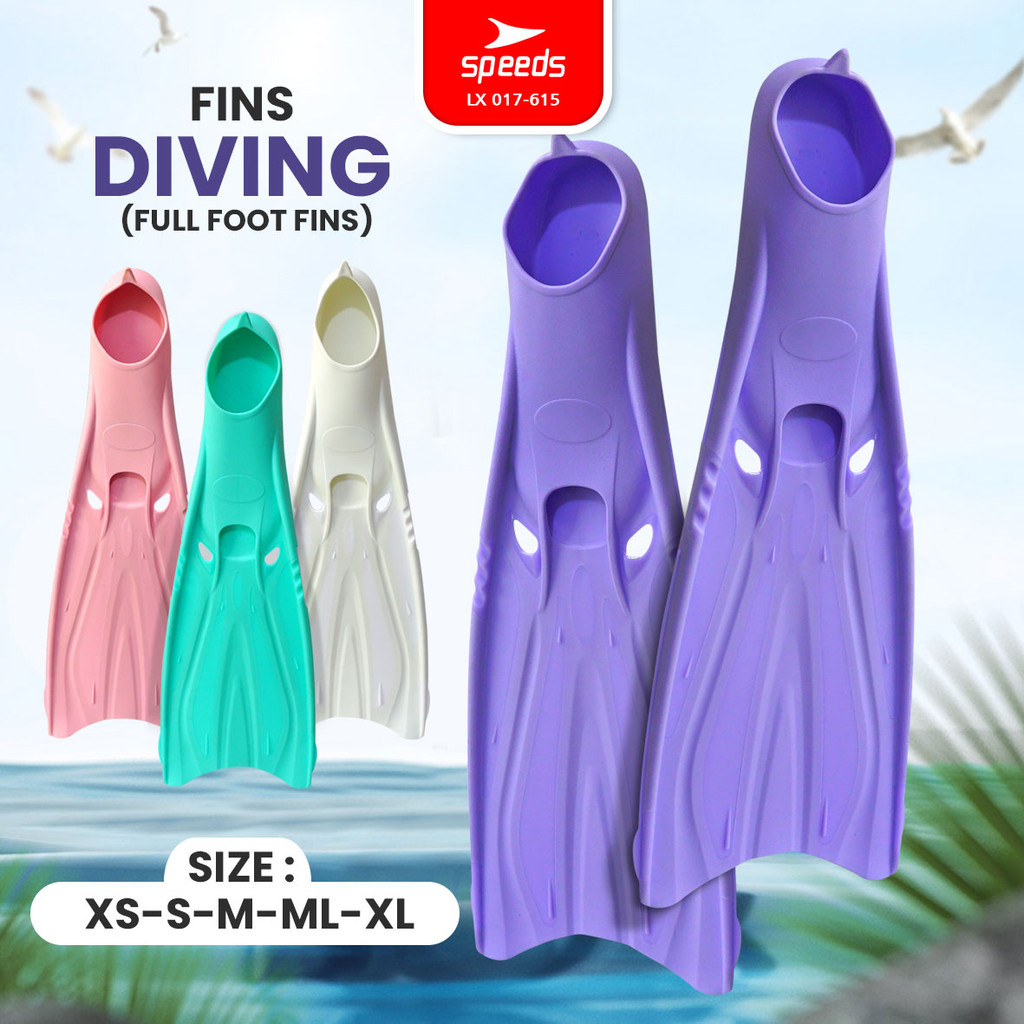 Jual SPEEDS Kaki Katak Diving Fins Perlengkapan Snorkeling Laut ...