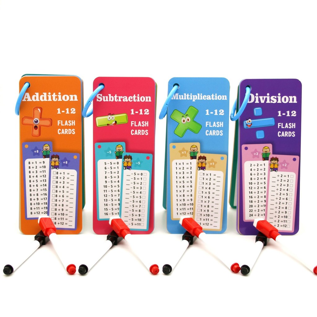 Jual 15Pcs/set Math Addition Subtraction Multiplication Division ...