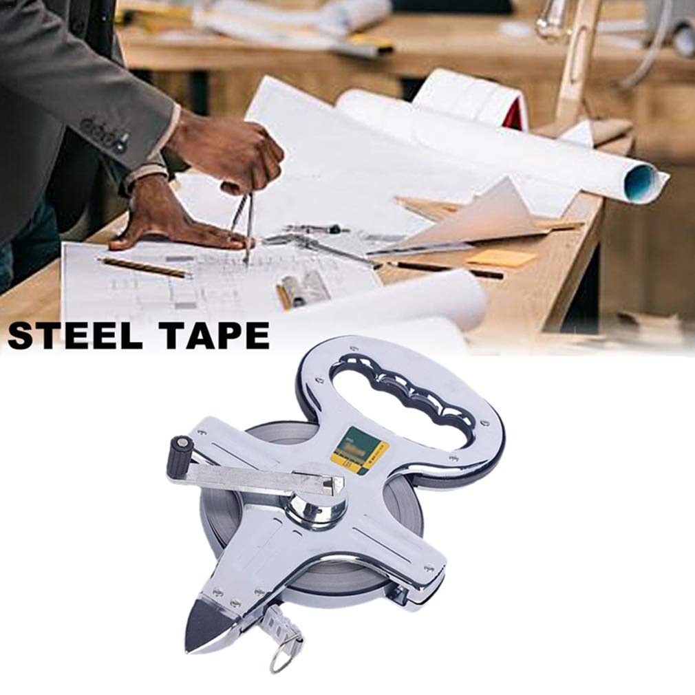 Jual 100 Meter Stainless Steel Meteran Tancap Tanah Panjang Meteran ...